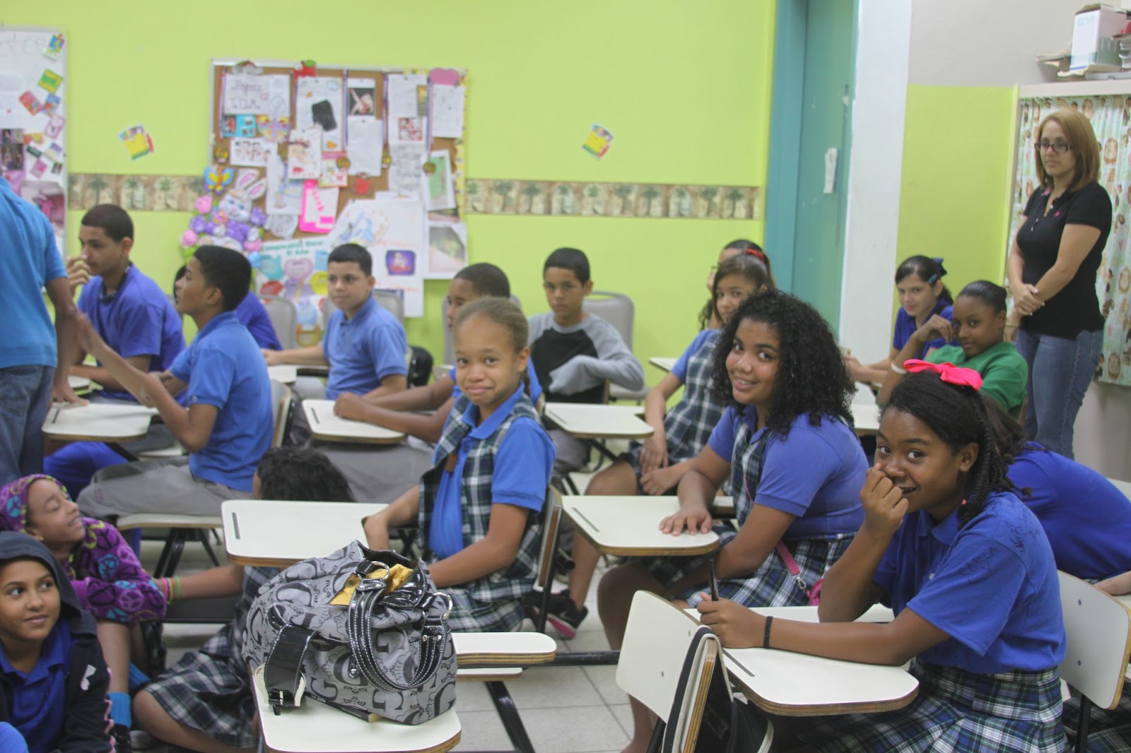 Visita a la Escuela Elemental Urbana Nueva de Ceiba, P.R.