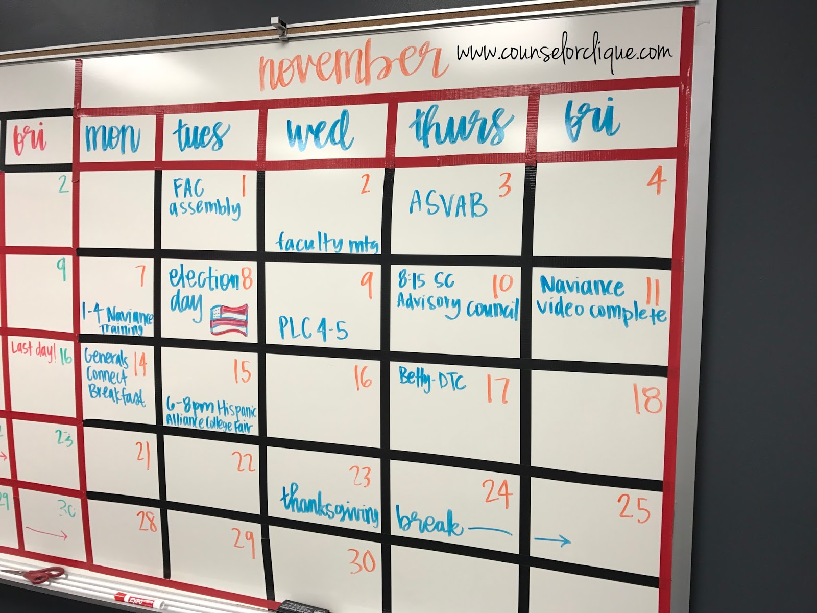 How To Look 2 Months Ahead with a Master Calendar: Part 2 - Counselor ...