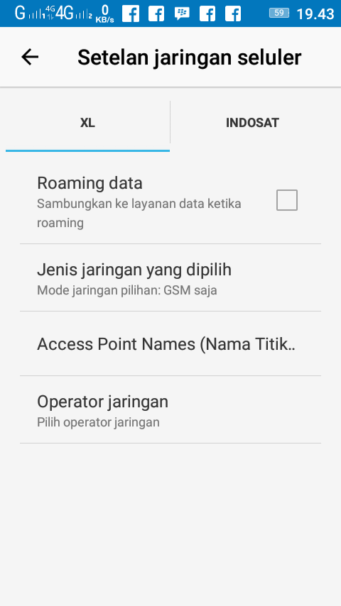 Akh.Ilham: Tutorial setting APN ( Access Point Names)
