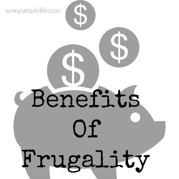 Sunny Simple Life: Benefits Of Frugality