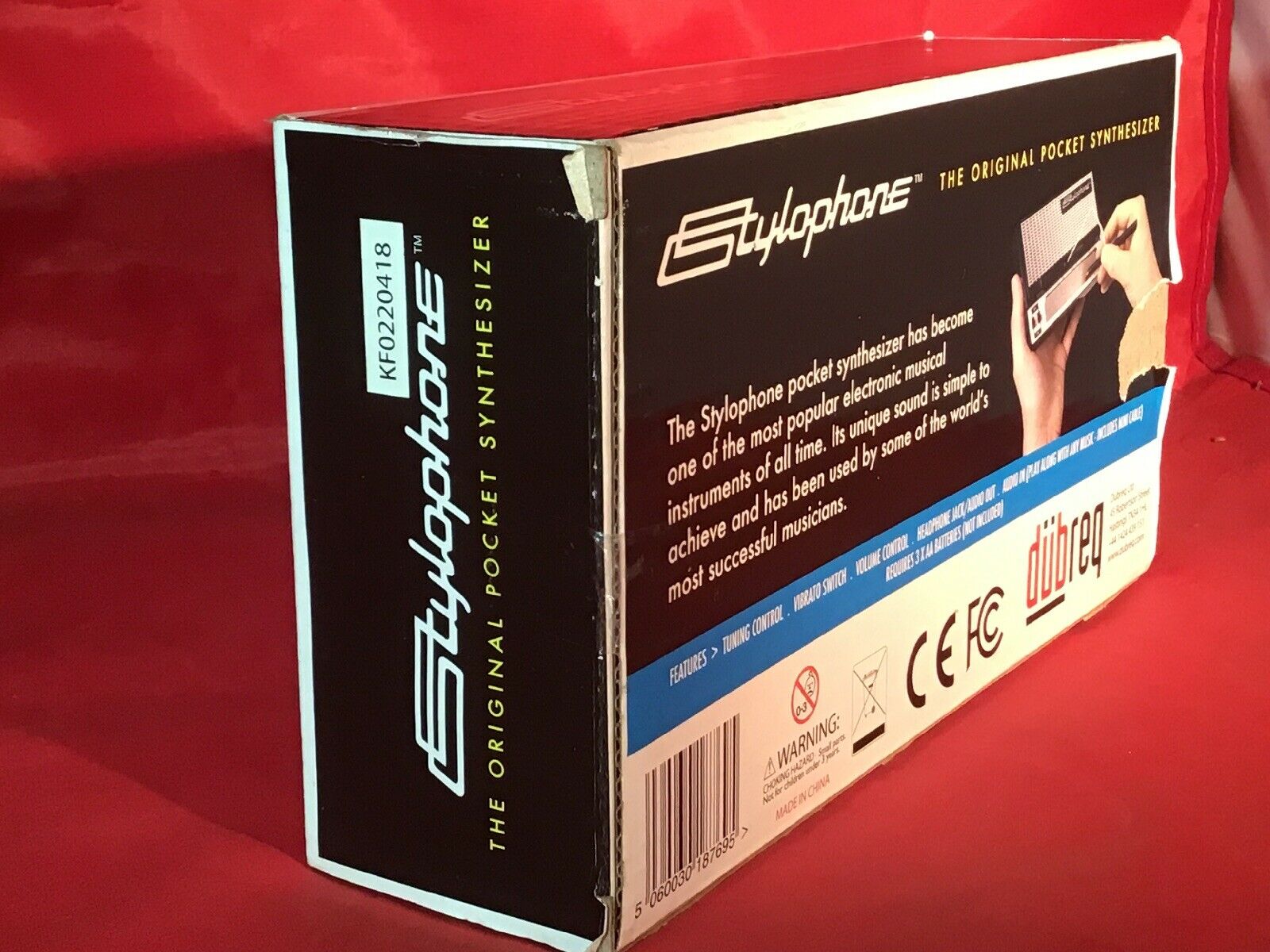 MATRIXSYNTH: Stylophone Retro Pocket Synth SN KF0220418 w/ Original Box