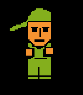 Pixel Art: RPG Sprites Thug, 8-Bit City | Retroinvaders