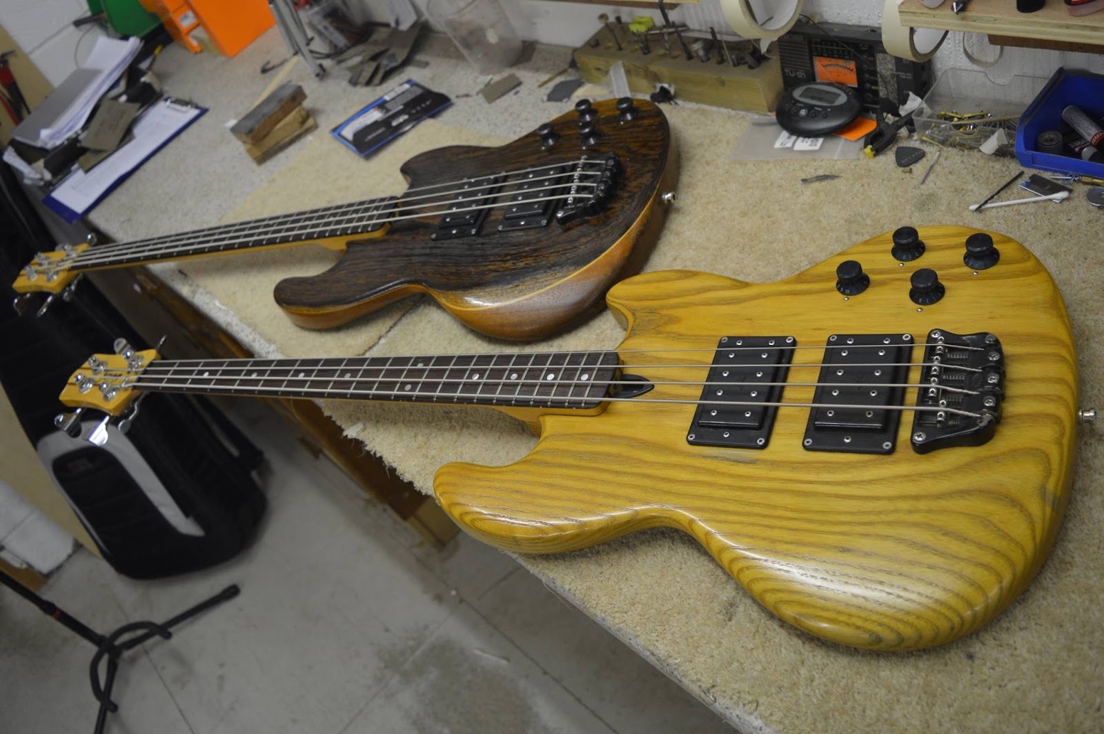 A HISTORY OF WAL BASSES: JG Bass Special Pt 2: A tale of two basses