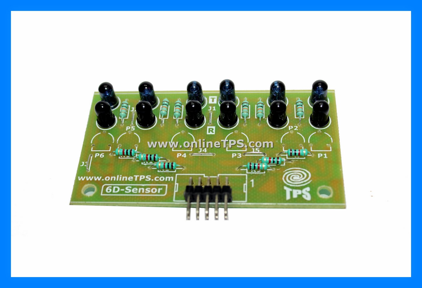 Tested Ok Projects Ir Led Photodiode Sensors Array For Lfr Robot Part