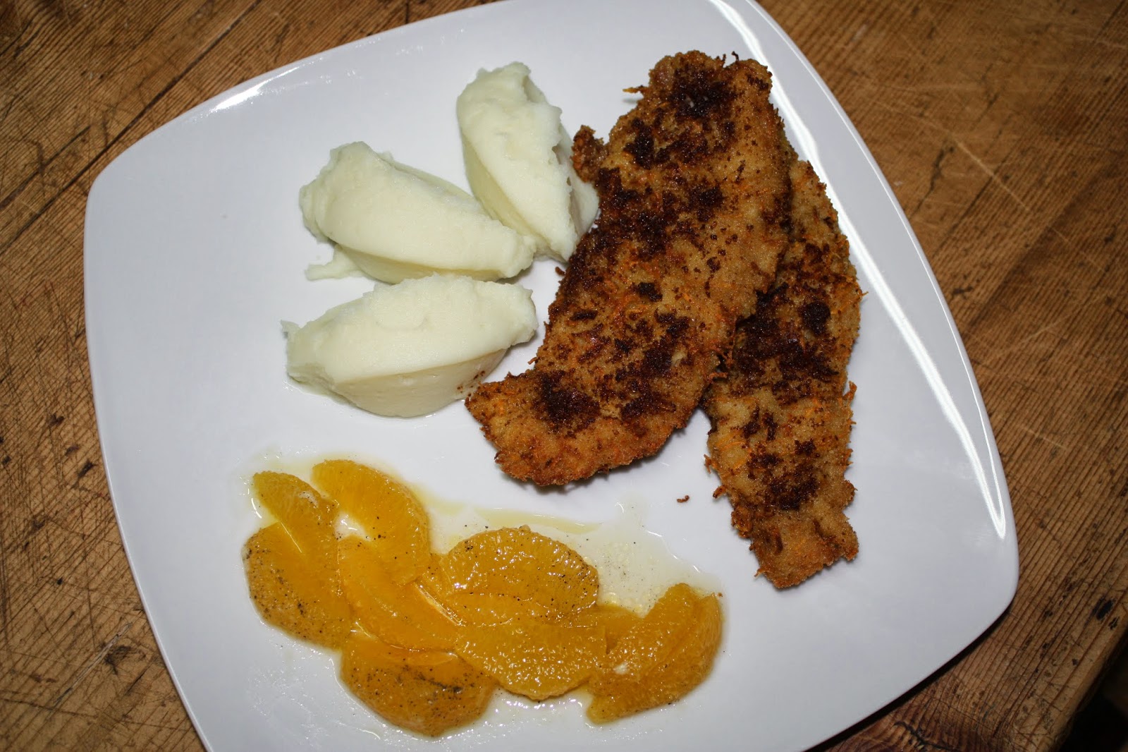 Blaue Nachtelfe: Schnitzel mal anders