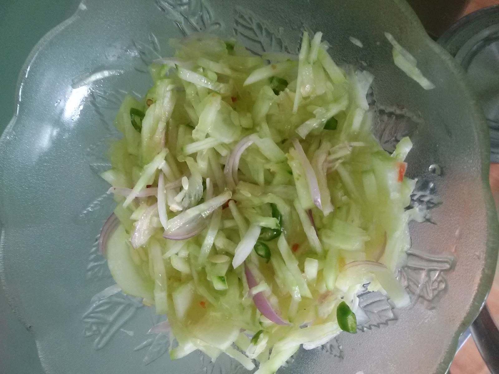 RESEPI : KERABU TIMUN