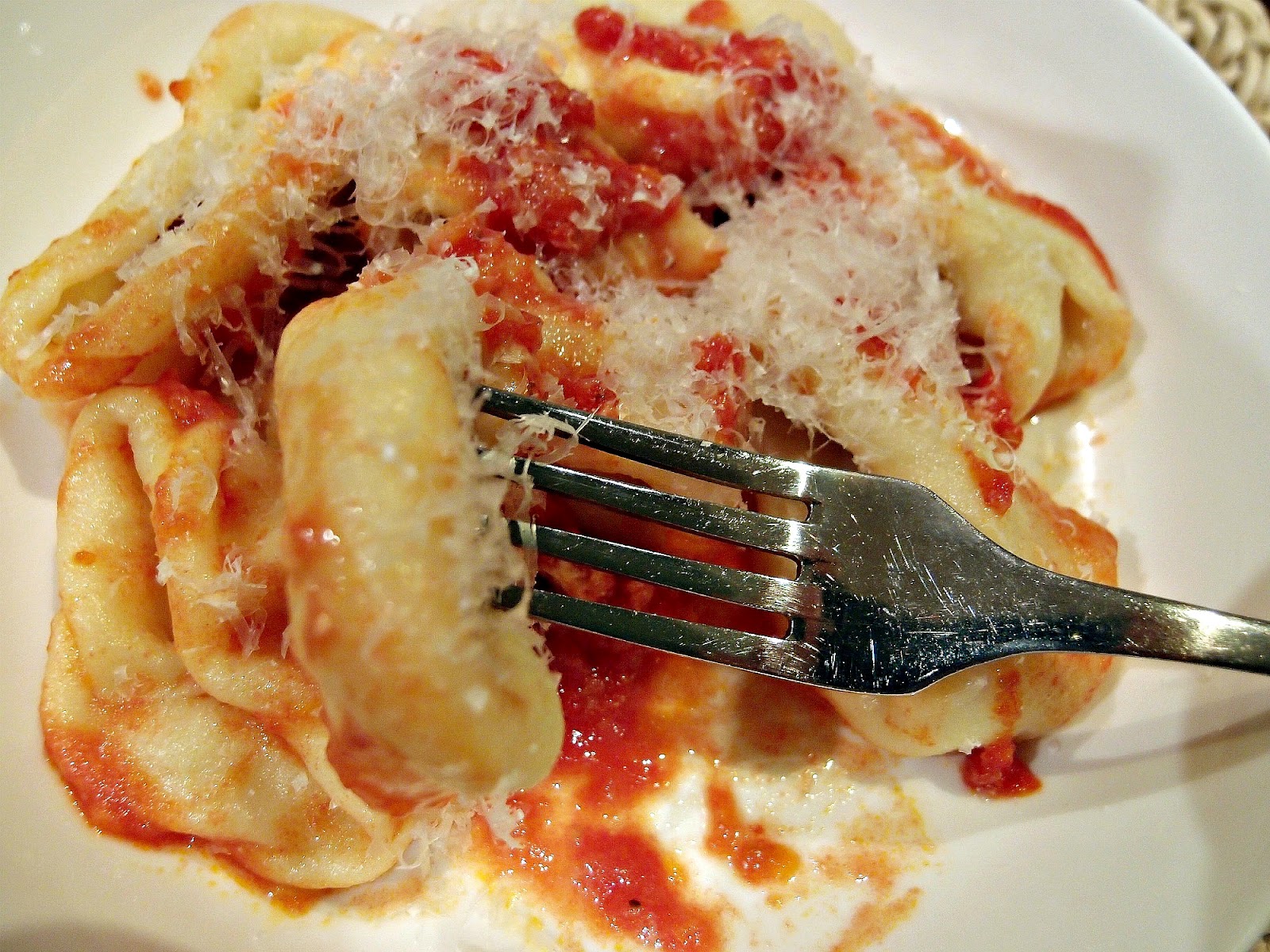 Milk and Honey: Goats Cheese Tortelloni