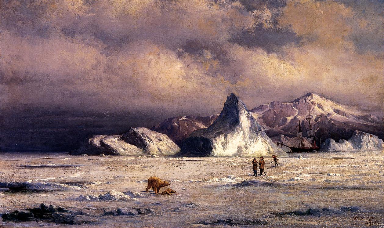 19th century American Paintings: William Bradford