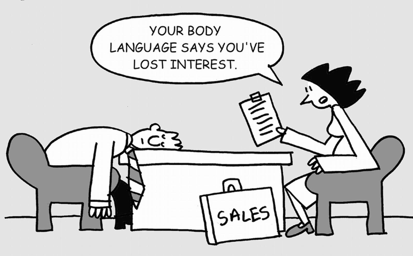 Nonverbal Communication Comic Strips