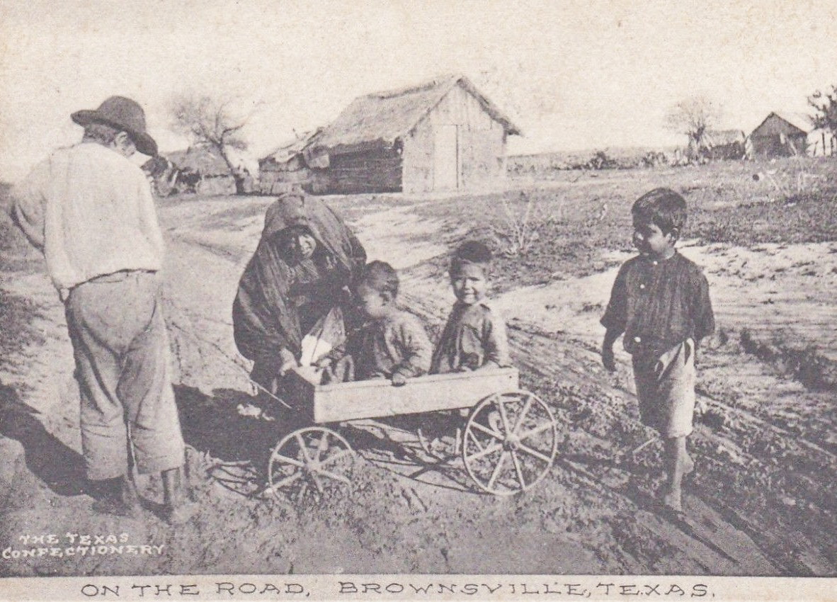 Brownsville Station: Early 1900s postcard from the Texas Confectionary