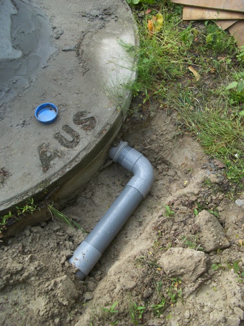 Vlierdenseweg 190: Regenwaterinstallatie aansluiten