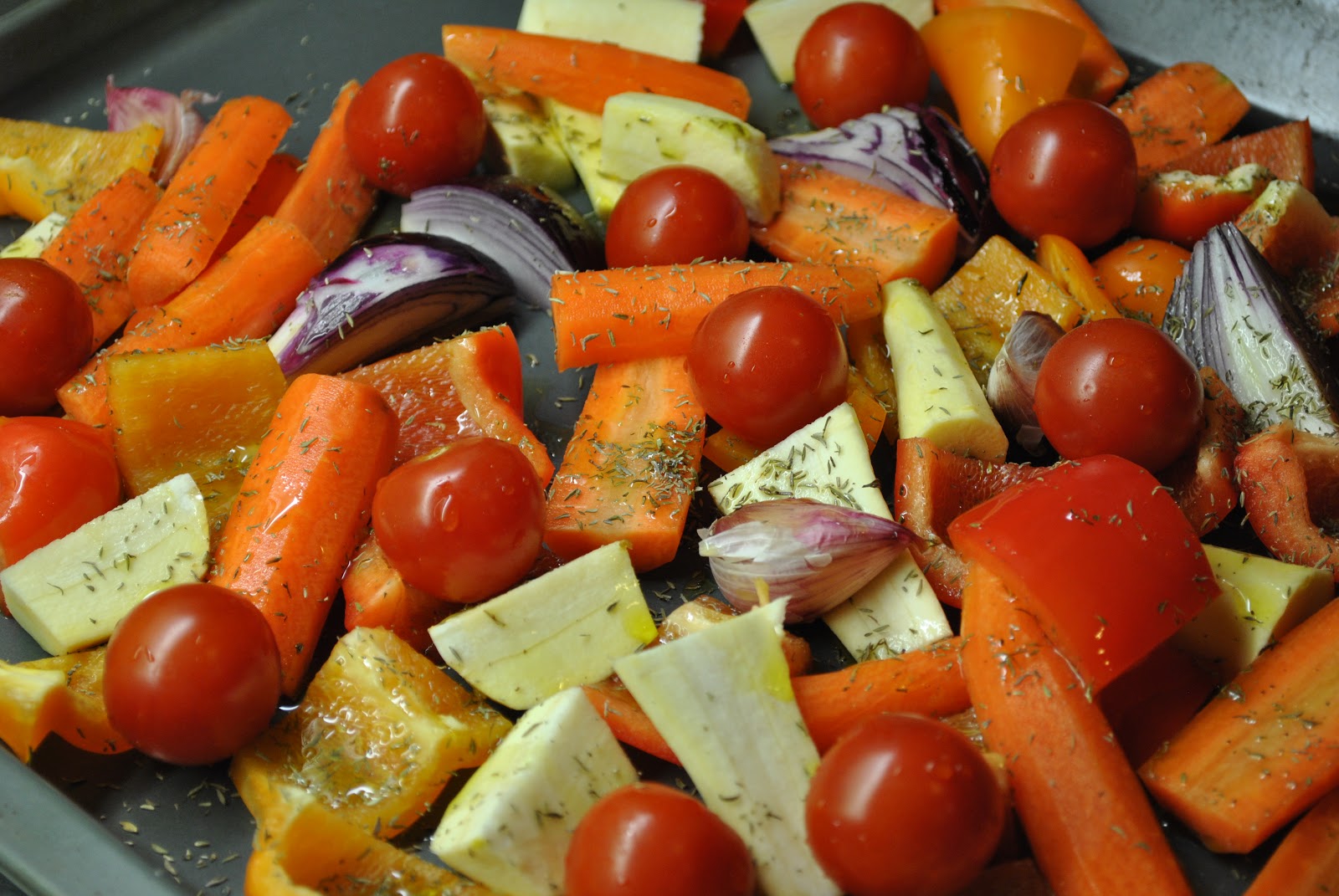 Ekomat Sonjas Sylta: Rostad grönsaksoppa med vitlökscréme