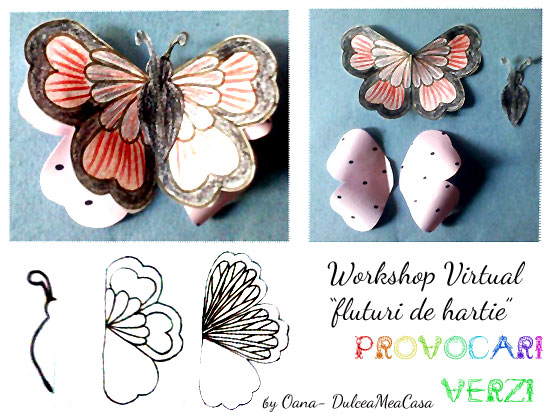 Provocari Verzi - Metamorfoza unui fluture -: Workshop virtual ...