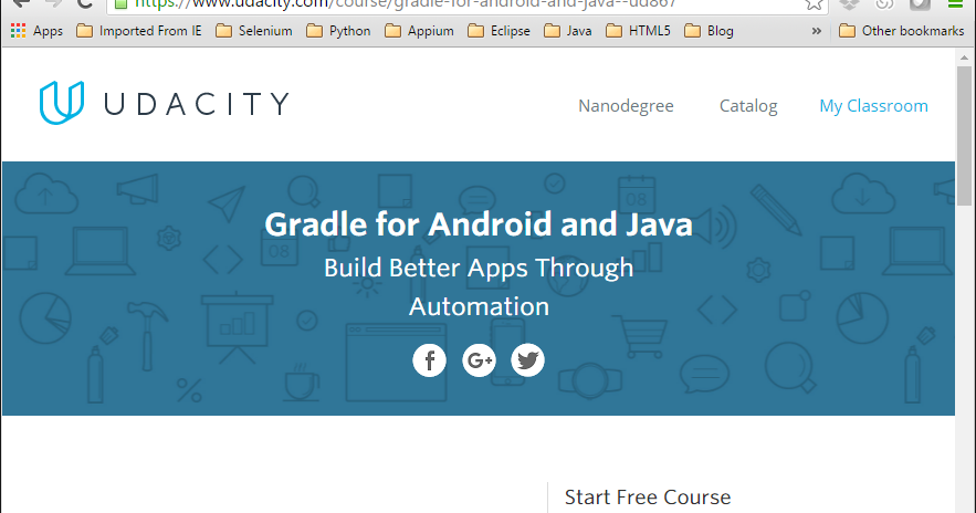 Adventures in Automation: Free Udacity Course: Gradle for Android and Java