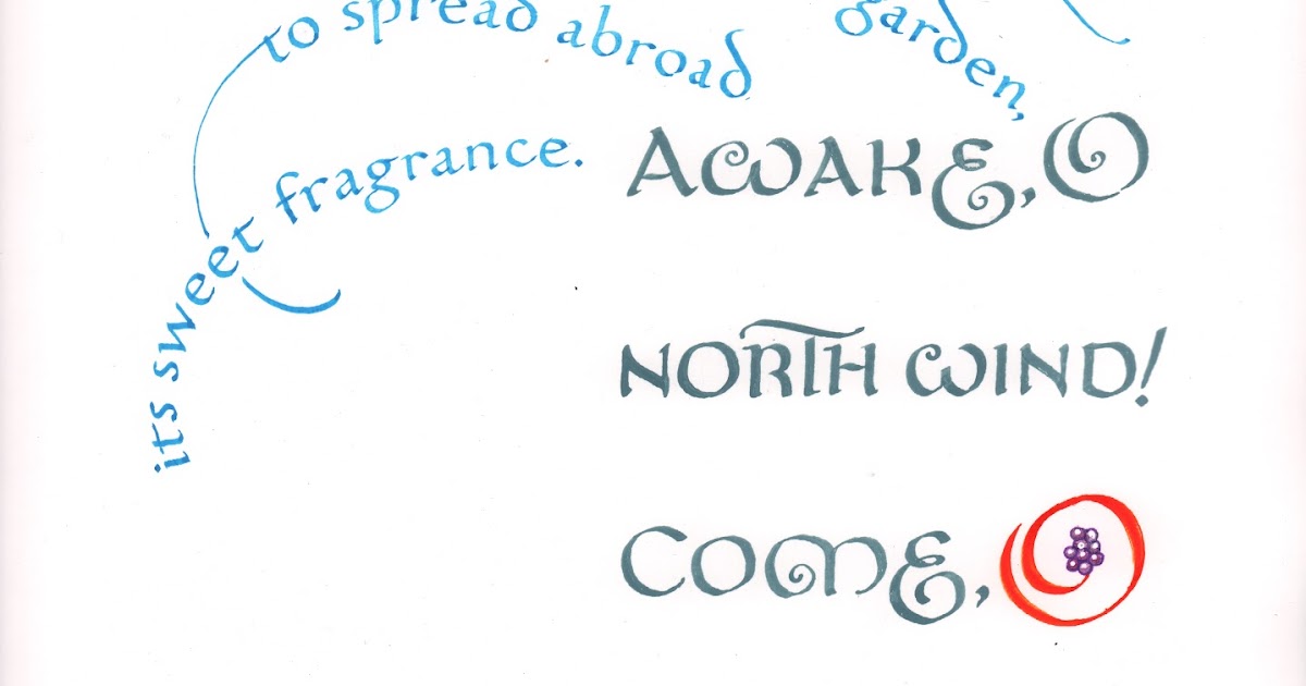 Margaret Shepherd: Calligraphy Blog: What does wind look like?