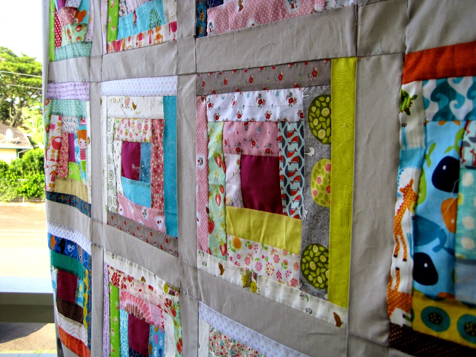 Little Opihi Crafts: Joining a community - a finished quilt top!