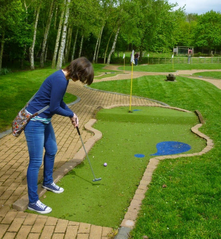 The Ham and Egger Files: Mini Golf at Rutland Water Visitor Centre