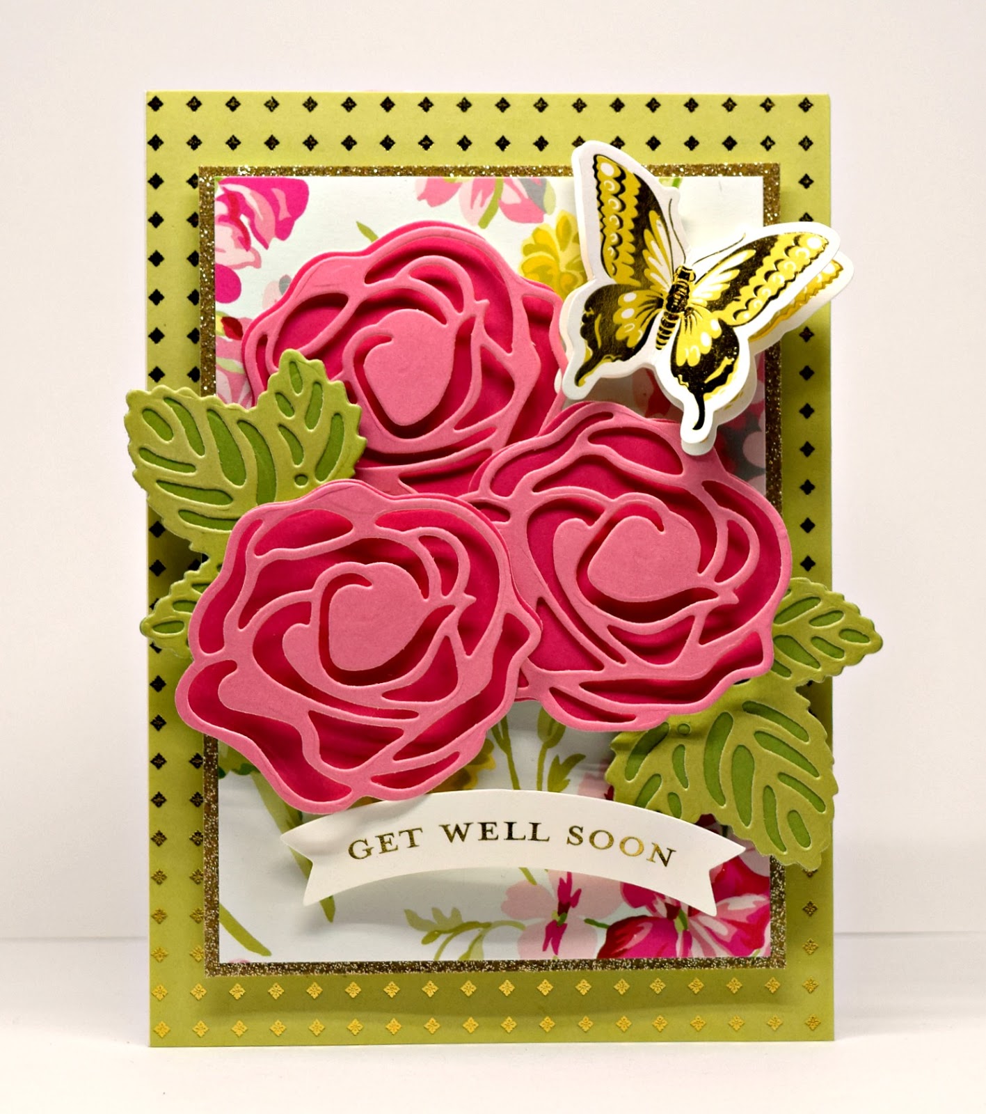 Crafty Creations with Shemaine: Floral Cutting die cards