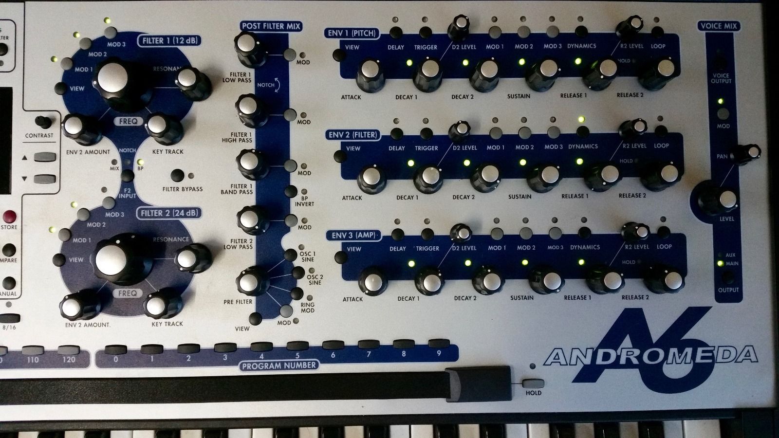 MATRIXSYNTH: Alesis Andromeda A6 Keyboard Synthesizer
