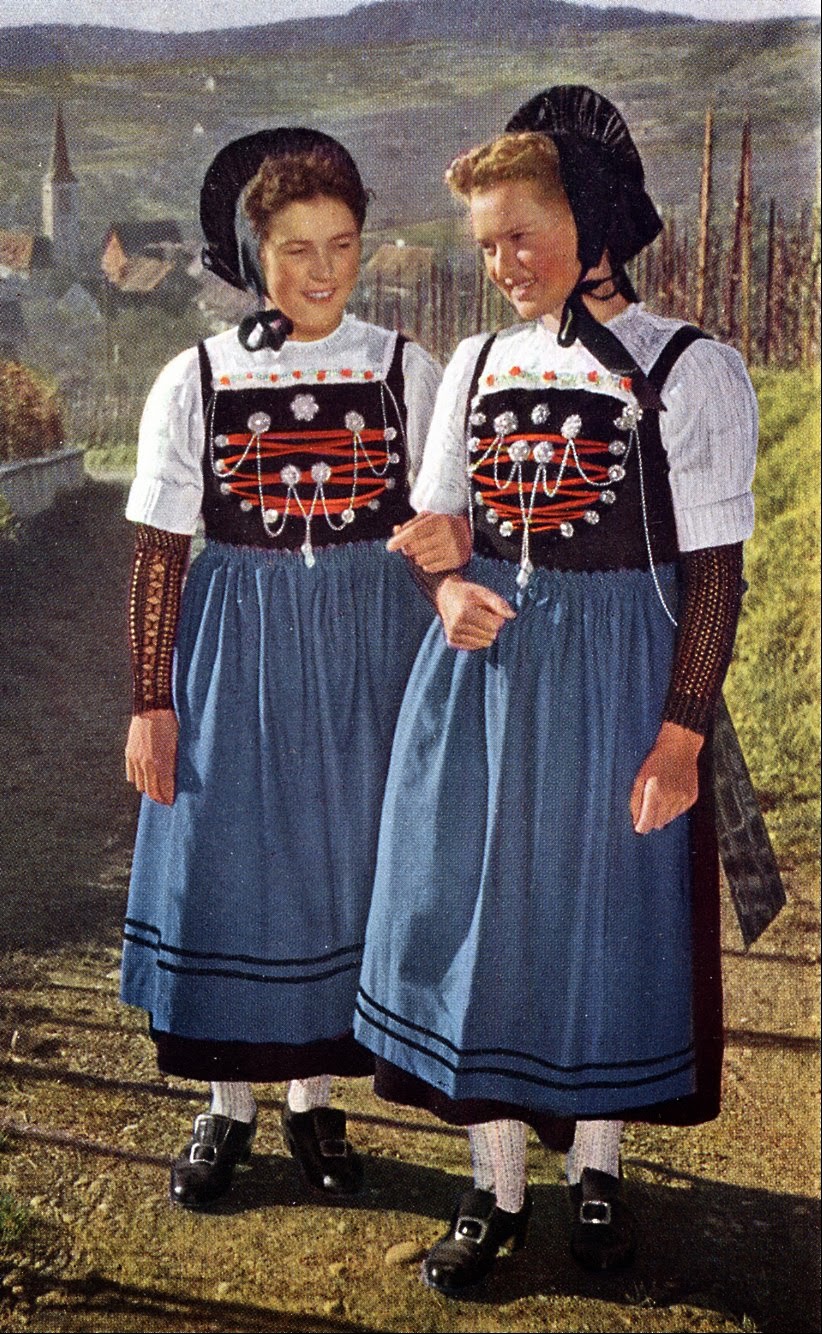 FolkCostume&Embroidery: Overview of Swiss Costume
