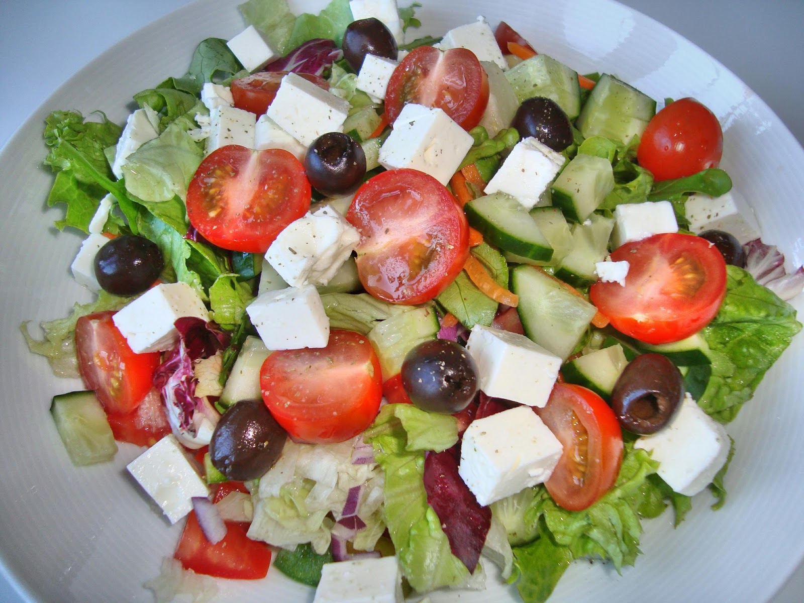 Fudgekakan: Grekisk sallad