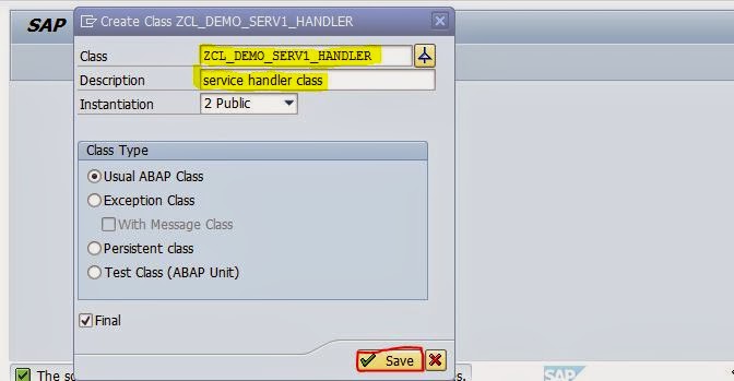 Creating a Service in SICF & Consuming it. - SAP Community