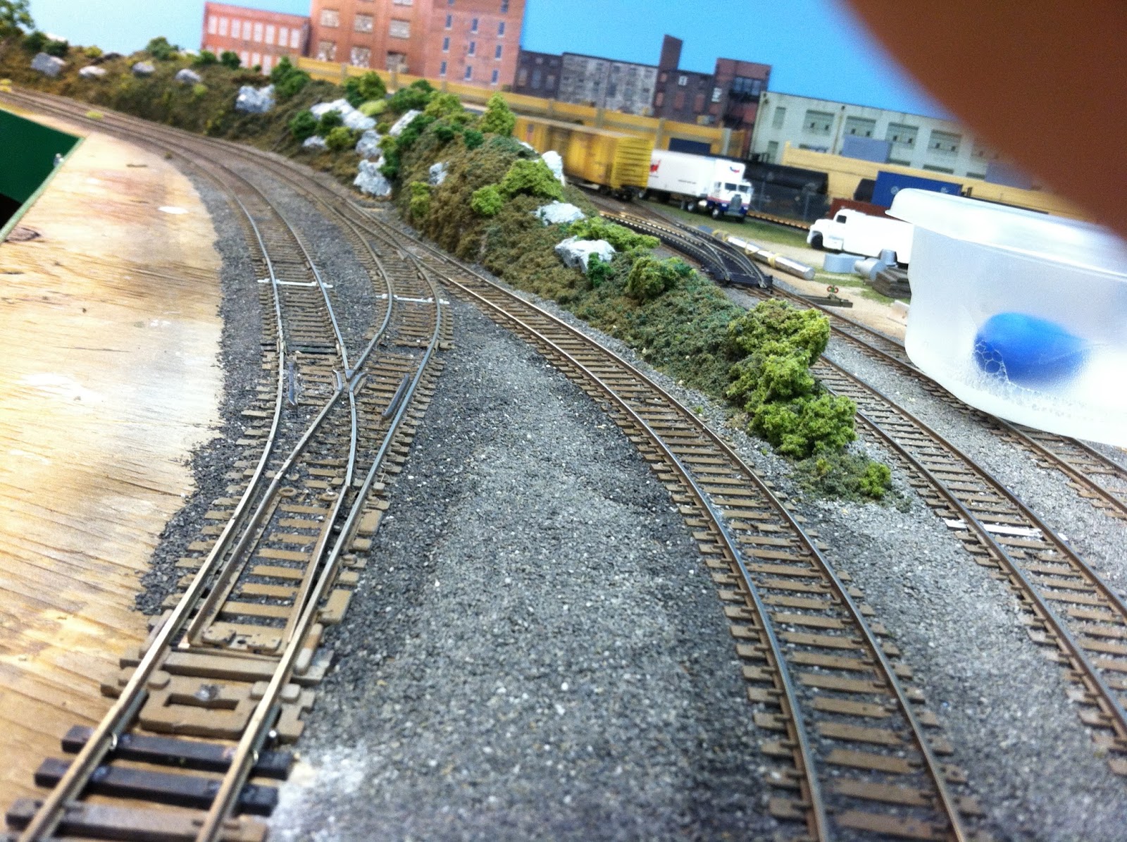 The Virginia Midland HO Railroad Blog: Turnout replacement & track ...