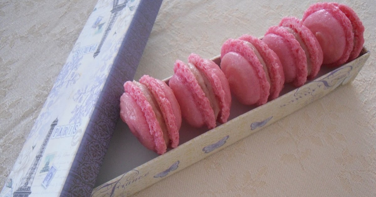 mi archivo de cocina: Macarons de fresa