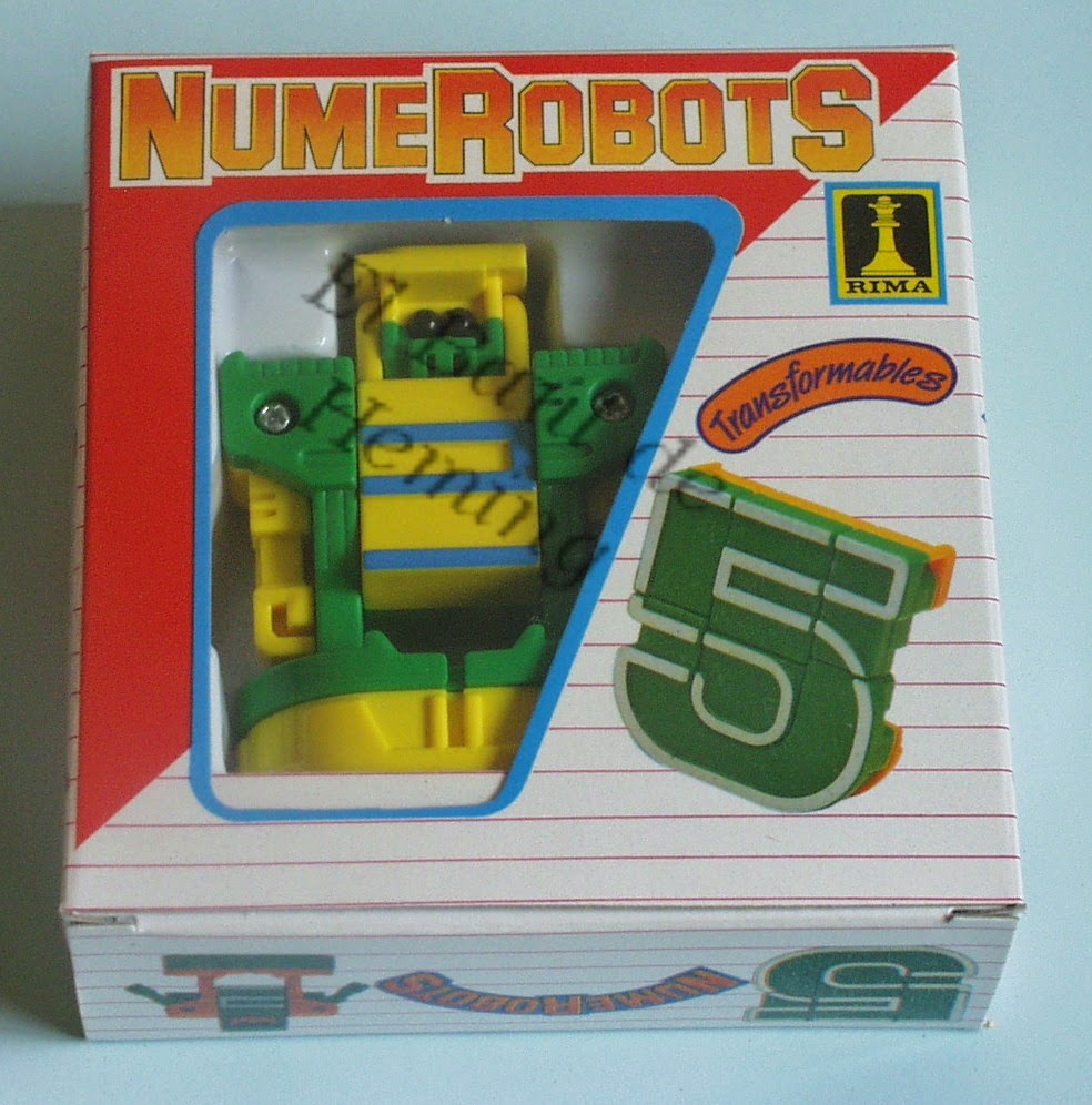 El Baúl de Heming: Numerobots - De Robot a número, de número a robot.