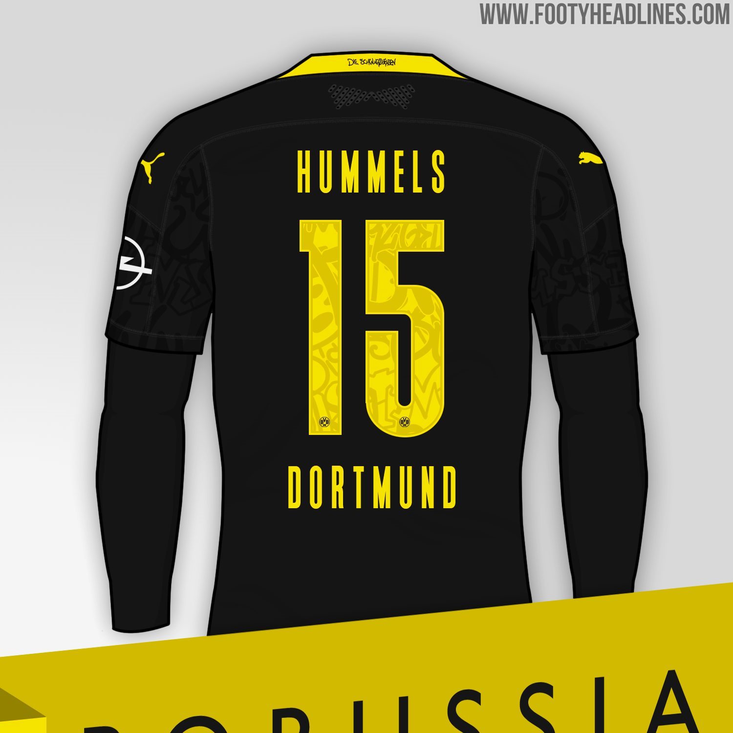 According To Leaks | Borussia Dortmund 20-21 Away Kit Concept Revealed ...