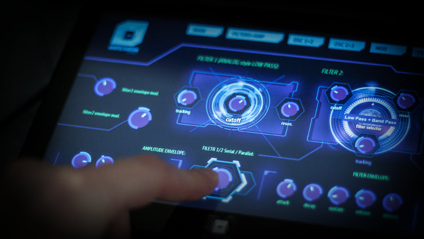 MATRIXSYNTH: New Ampethron Touch Screen DSP Hardware Synth In the Works