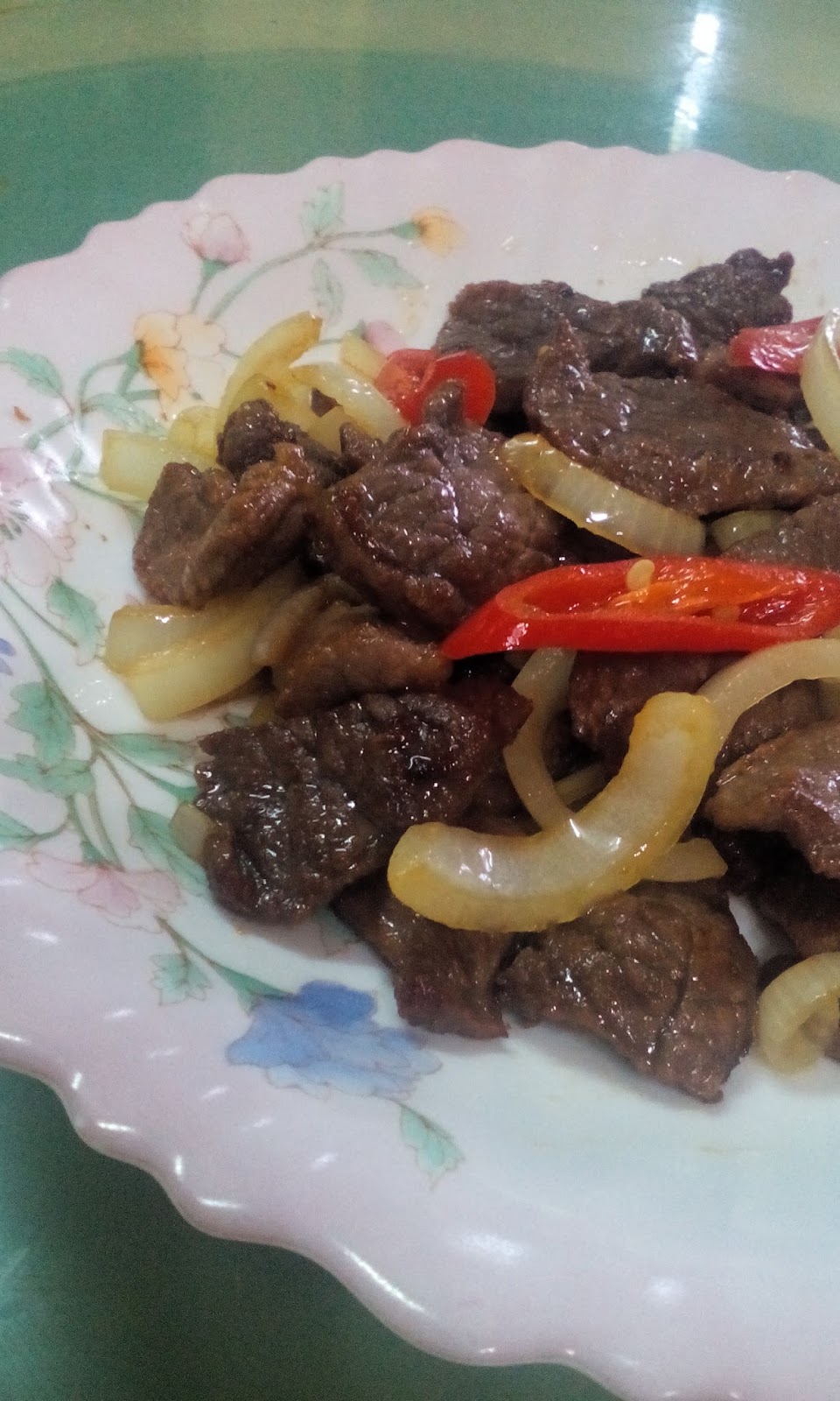 MamaMia Kitchen: DAGING JERUK GORENG