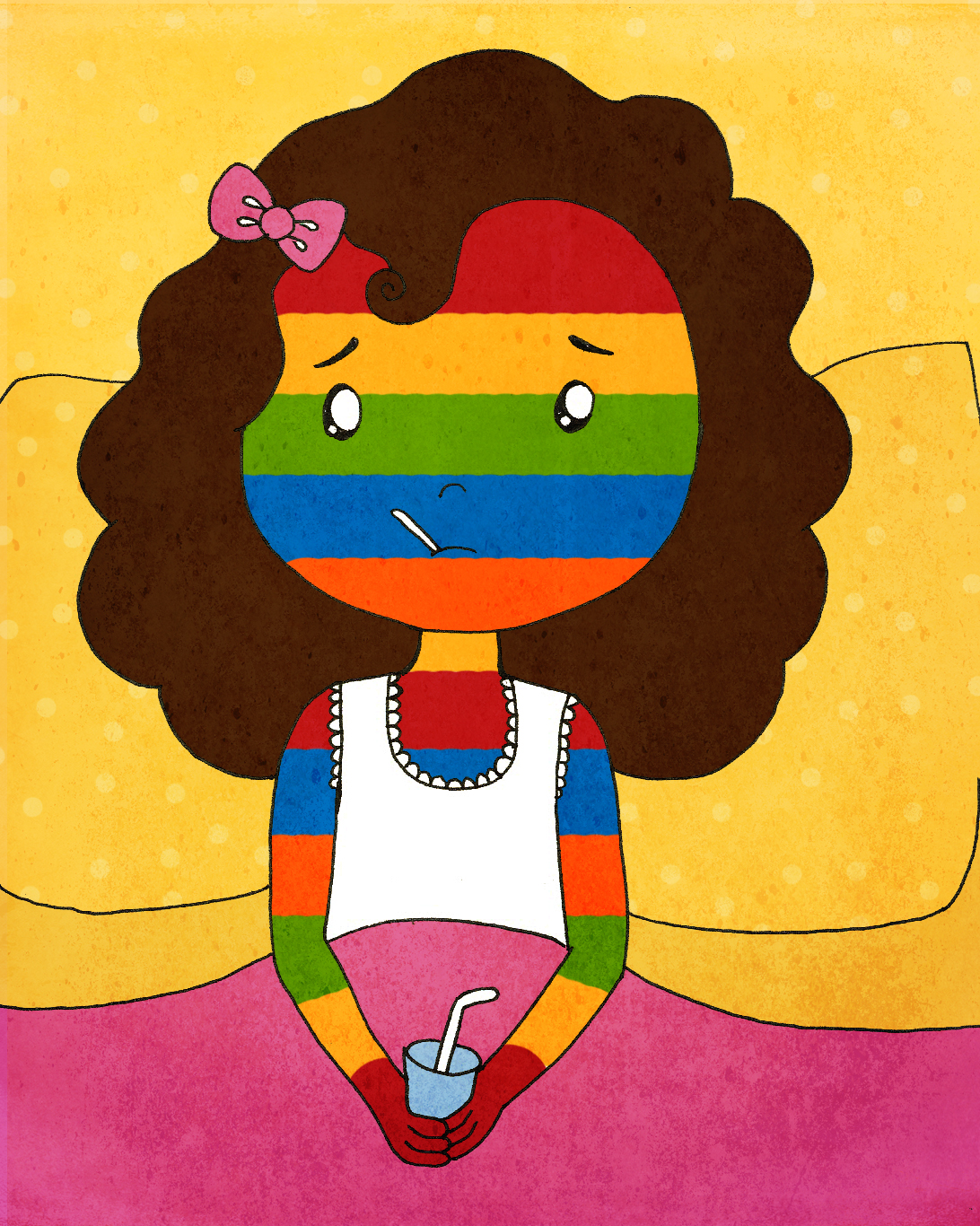 Chocolitier!: Day 138: Drawing Camilla Cream with David Shannon