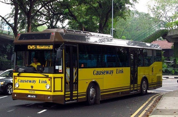 Everyday, Causeway Link bus in JB carry 100k ppl