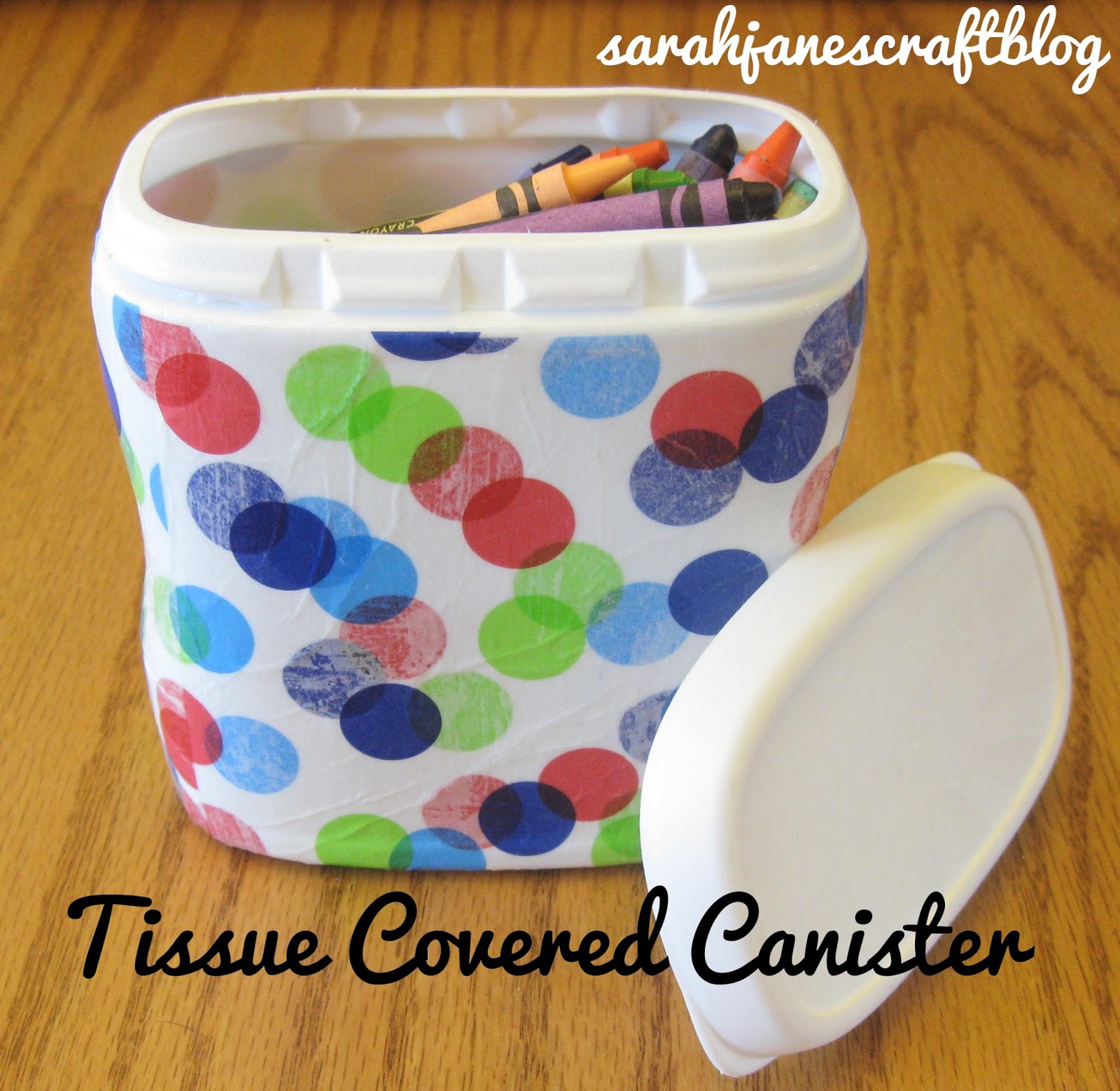 Craft Revisit: Mod Podge Storage Container