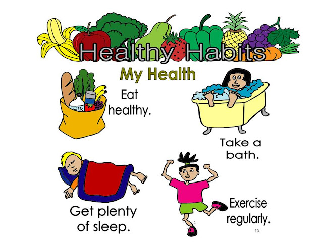 MilaEnglish Blog: HeAlThY HaBiTs!!