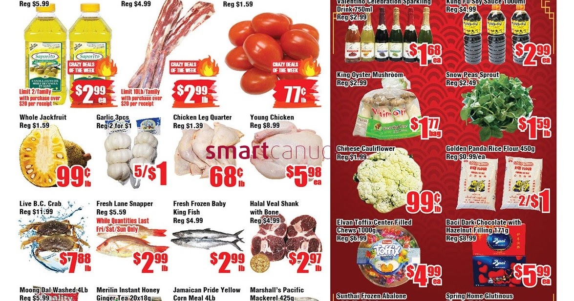 Blue Sky Supermarket Weekly Flyer February 9 – 15, 2018 | Weekly Flyers ...
