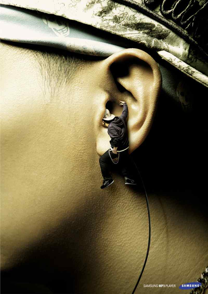 advertising: Samsung MP3 Players