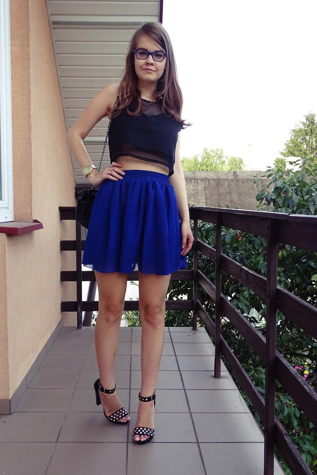 Black crop top | OOTD do klubu :* | Miss-cosmo15