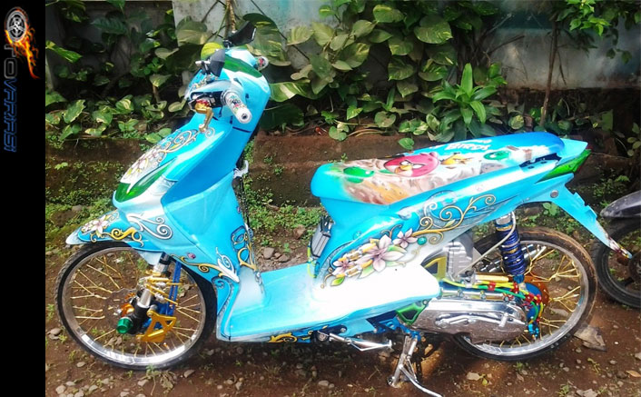 Modifikasi Motor Honda Beat Terpopuler #4 Konsep - Otomodif ...