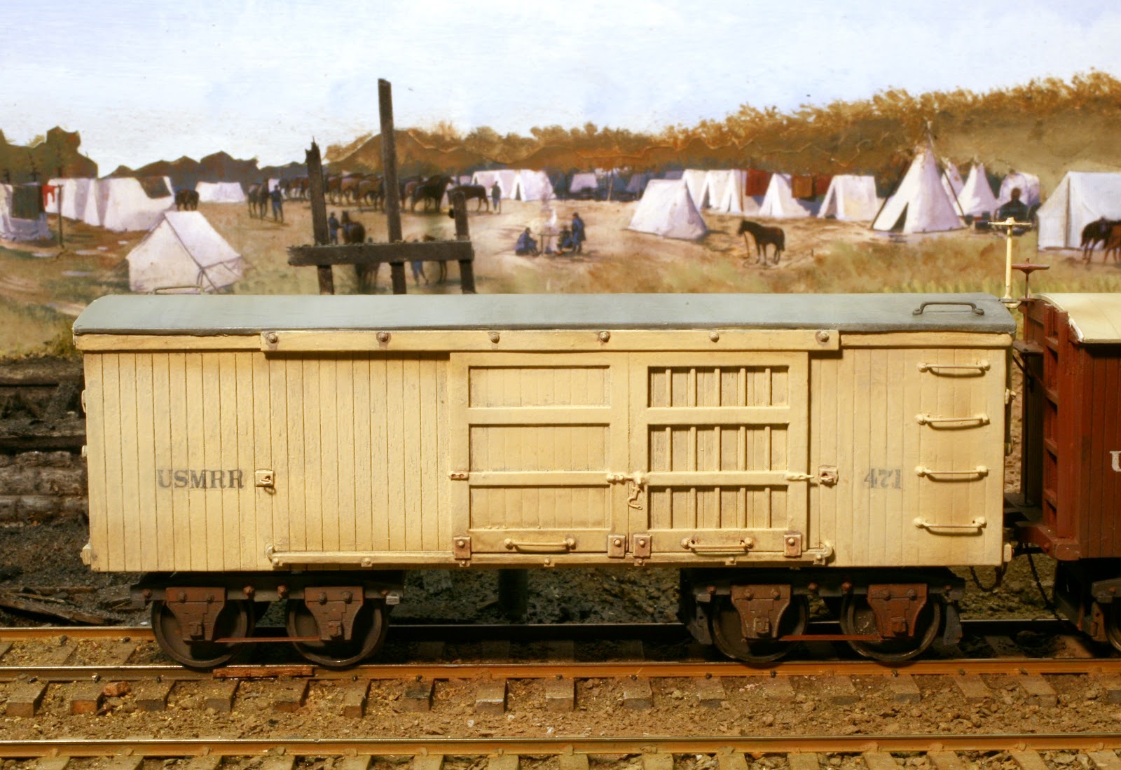 USMRR Aquia Line and other Model Railroad Adventures: Ventilated Boxcar