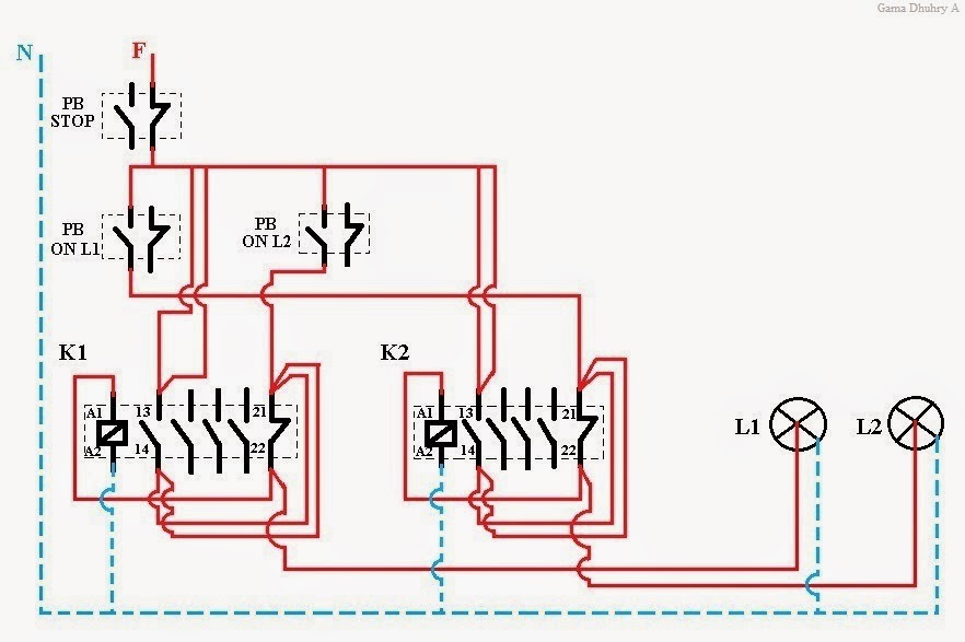 Rangkaian Interlock ~ TEKNIK LISTRIK