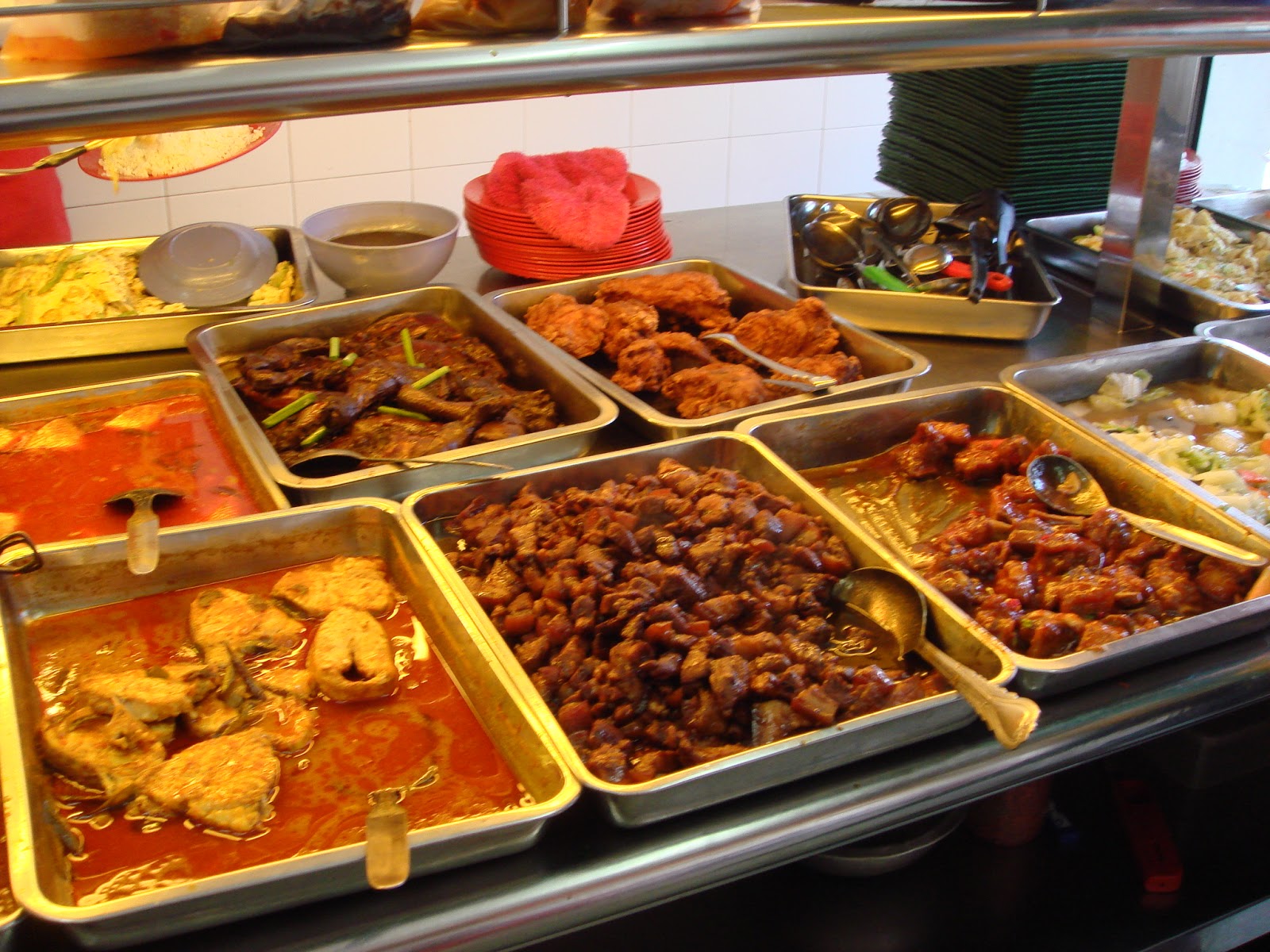 Penang Street Food : Real Economy Rice at Seah Boey Heng