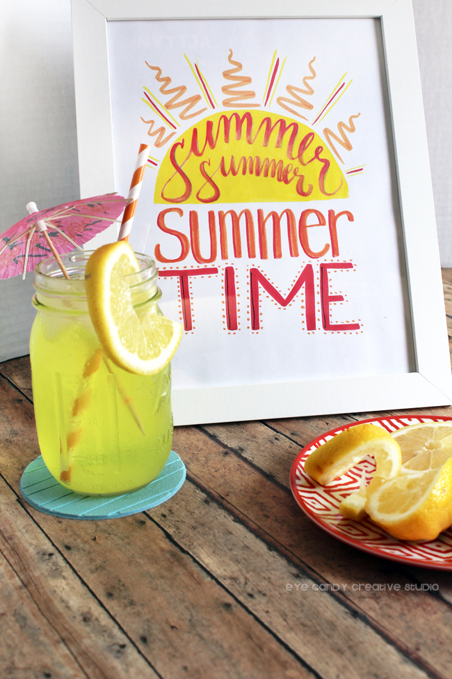 Eye Candy Creative Studio: ART PRINT :: Summer Summer SummerTime
