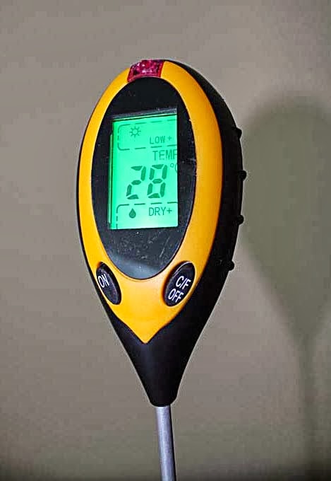 Jual Peralatan Untuk Hidroponik : Jual PH meter Tanah 4 in 1 Digital