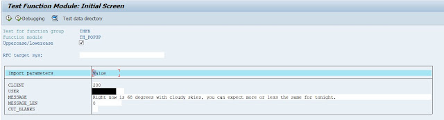 SAP ISU ABAP: TH_POPUP