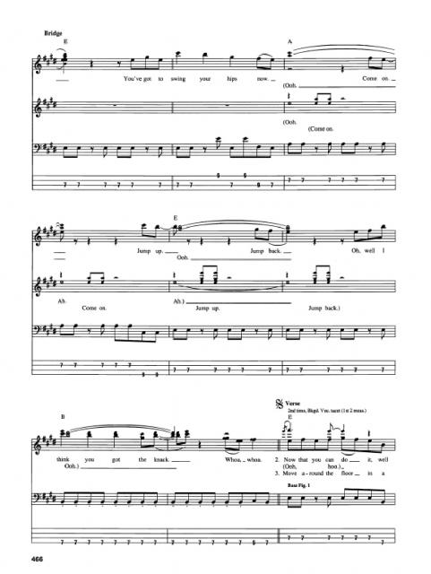 Grand Funk Railroad - The Loco - Motion | Partituras para Bajo