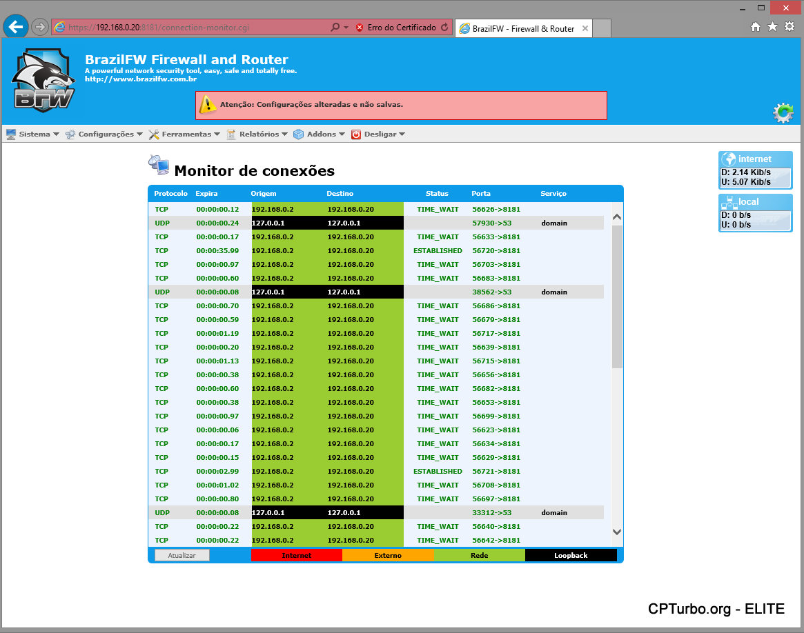 Elite OSI - Softwares Open Source: [distro] - BrazilFW Firewall e ...