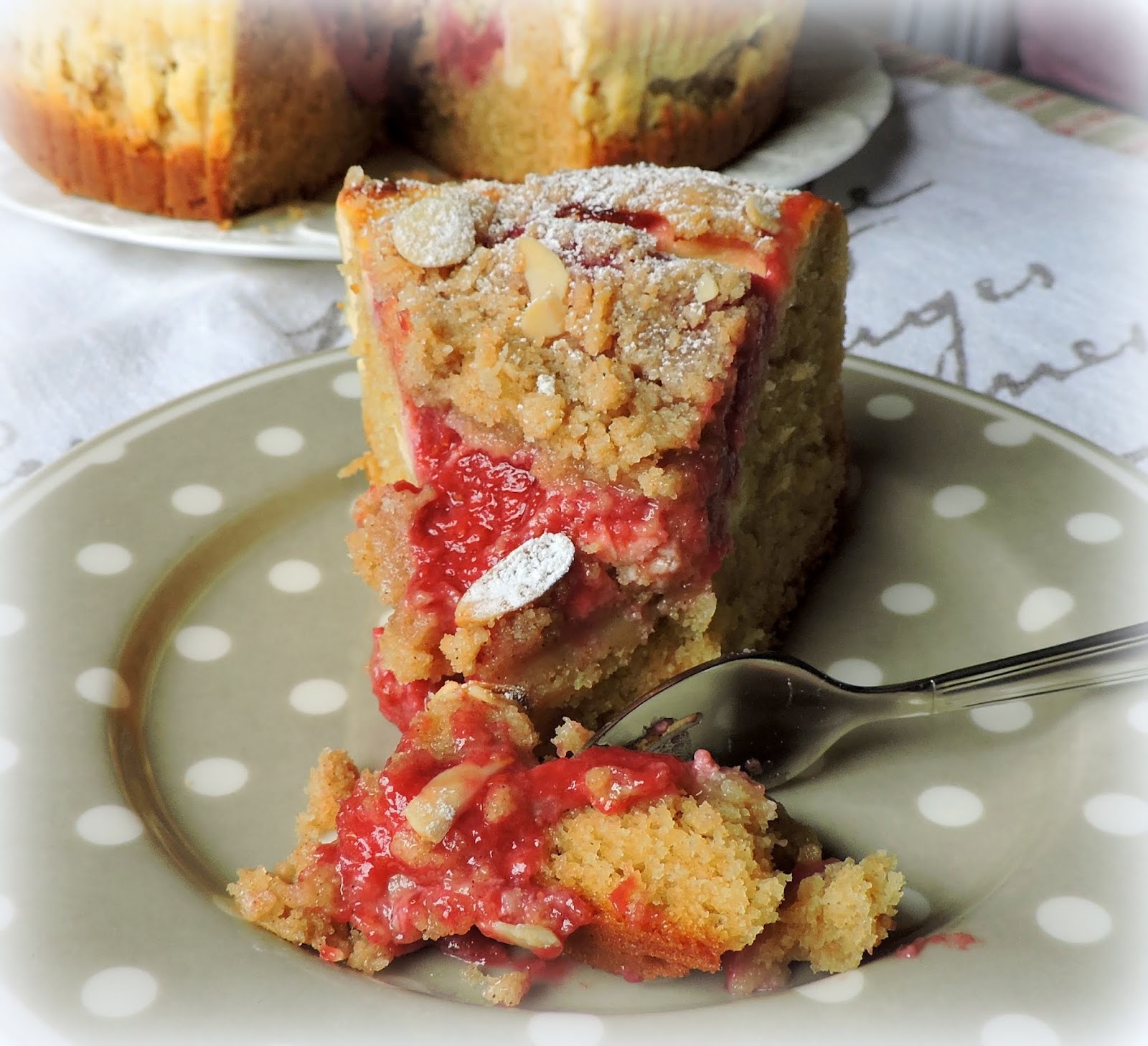 Raspberry Almond Breakfast Cake | The English Kitchen