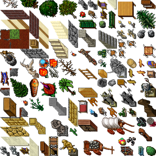 Kuroame Phan: TIBIA TILESETS!!! RPG Maker XV Ace